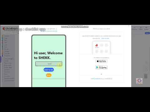 Thunkable : checklist vdo9 reset button - YouTube
