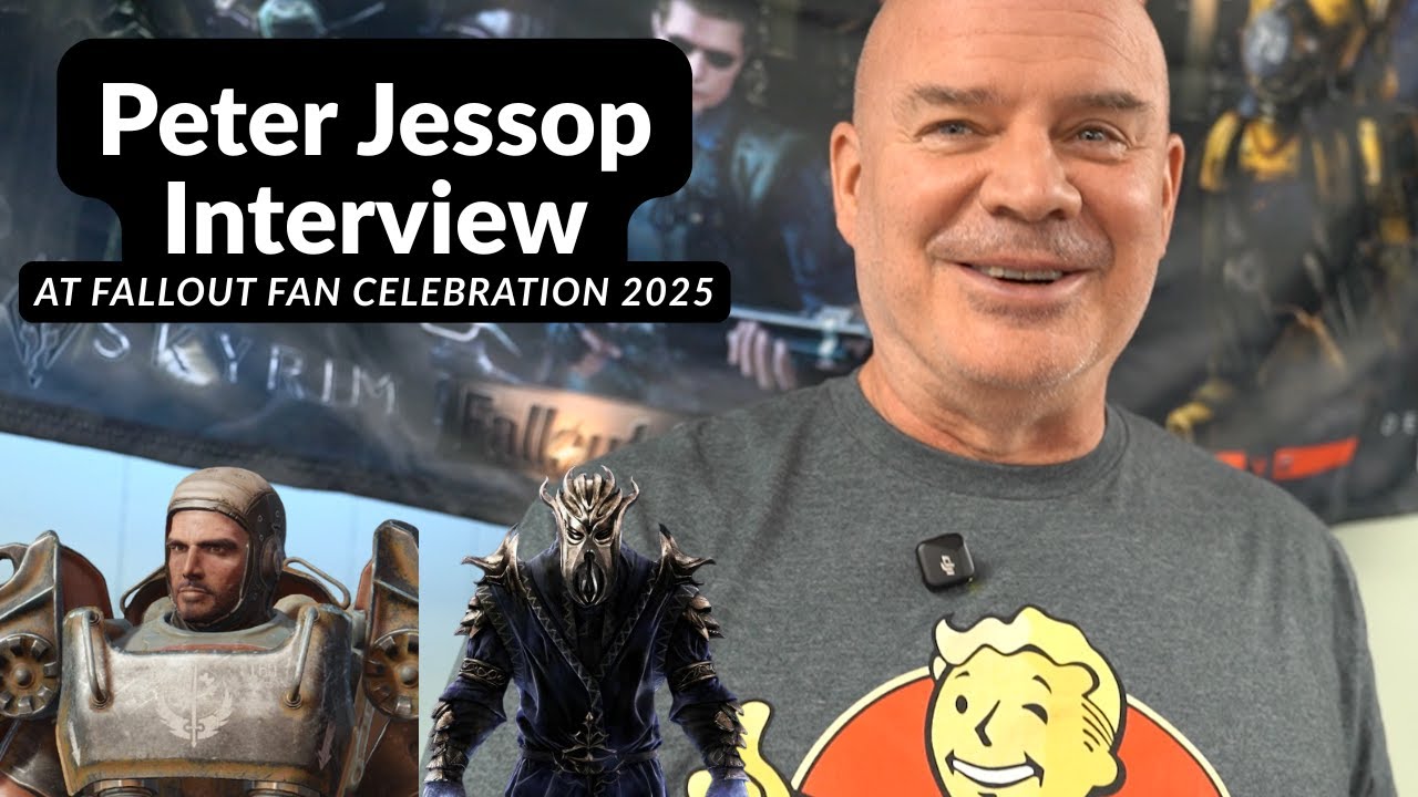 Voice Actor Peter Jessop (Paladin Danse) at Fallout Fan Celebration ...
