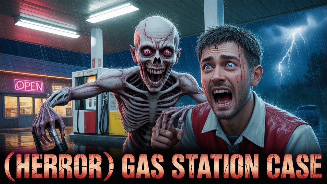 WORKING AT A HAUNTED GAS STATION - YouTube