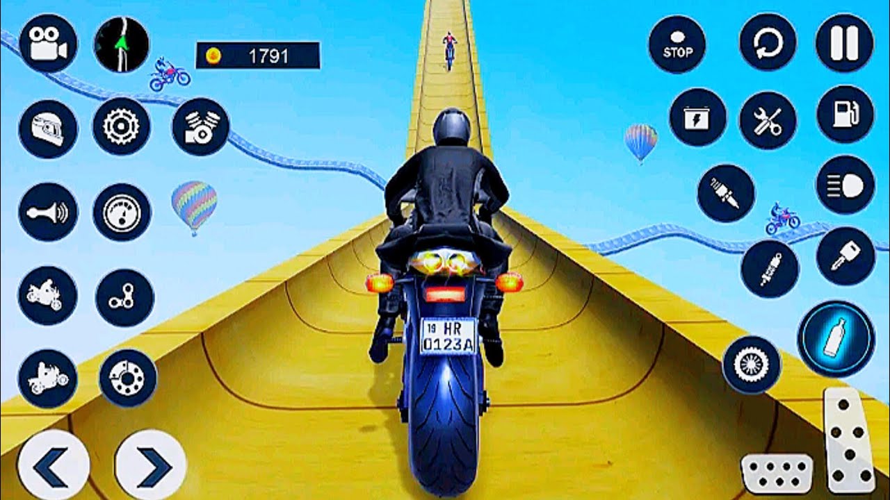 BIKE RAMP STANT GAME PLAY IT GAME PLAY IS REAL Simul #game#gameplay# ...