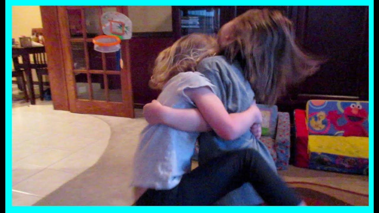 CRAZY COUSIN HUGS! - YouTube
