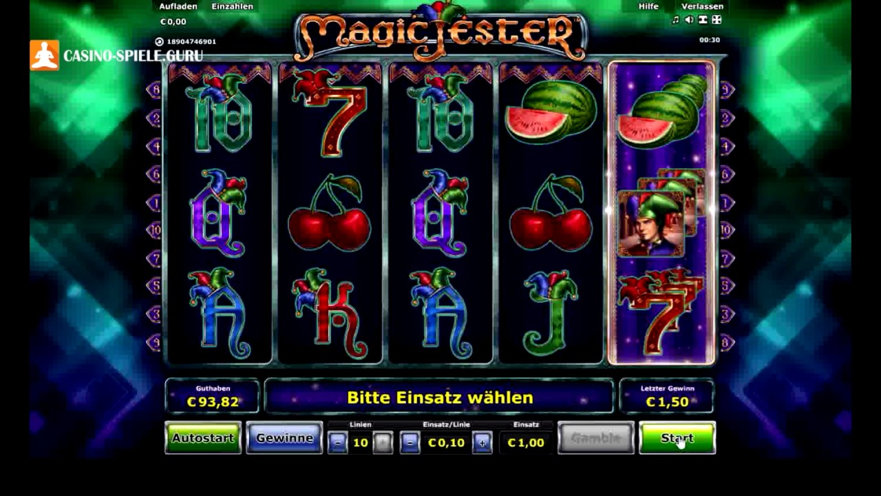 Magic Jester kostenlos spielen - YouTube