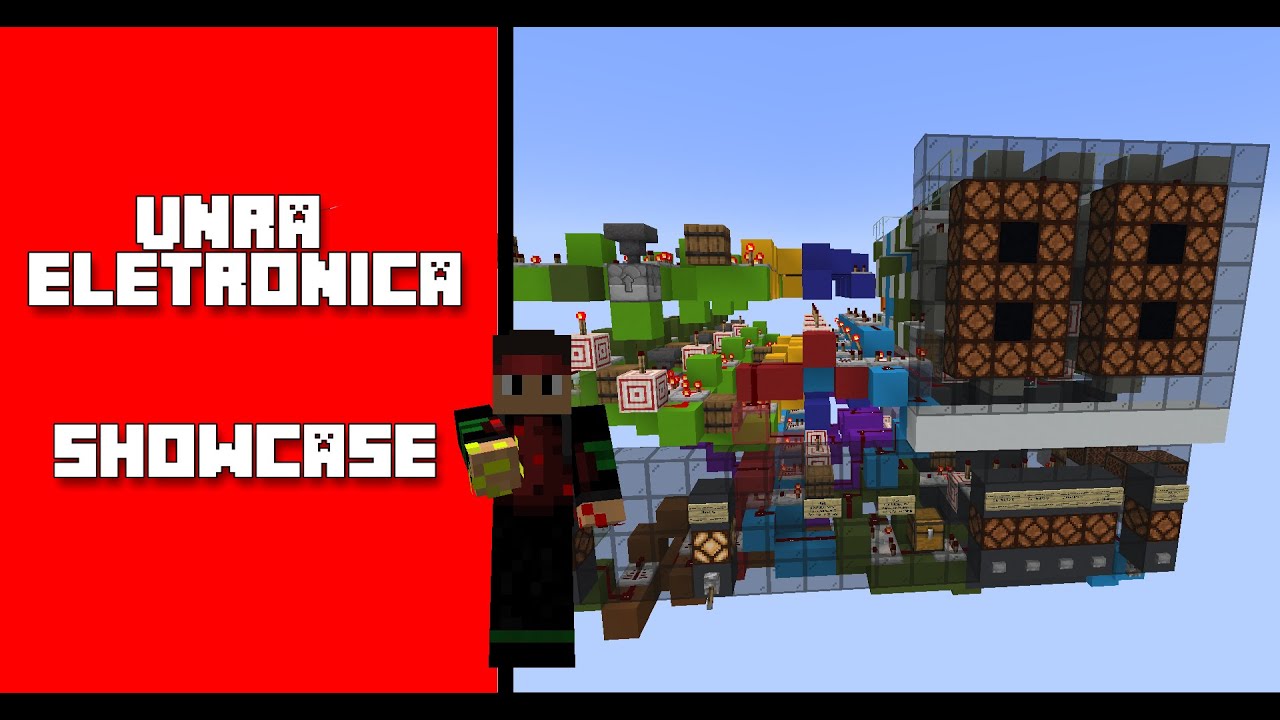 Como fazer uma urna eletronica no minecraft (Showcase) - YouTube