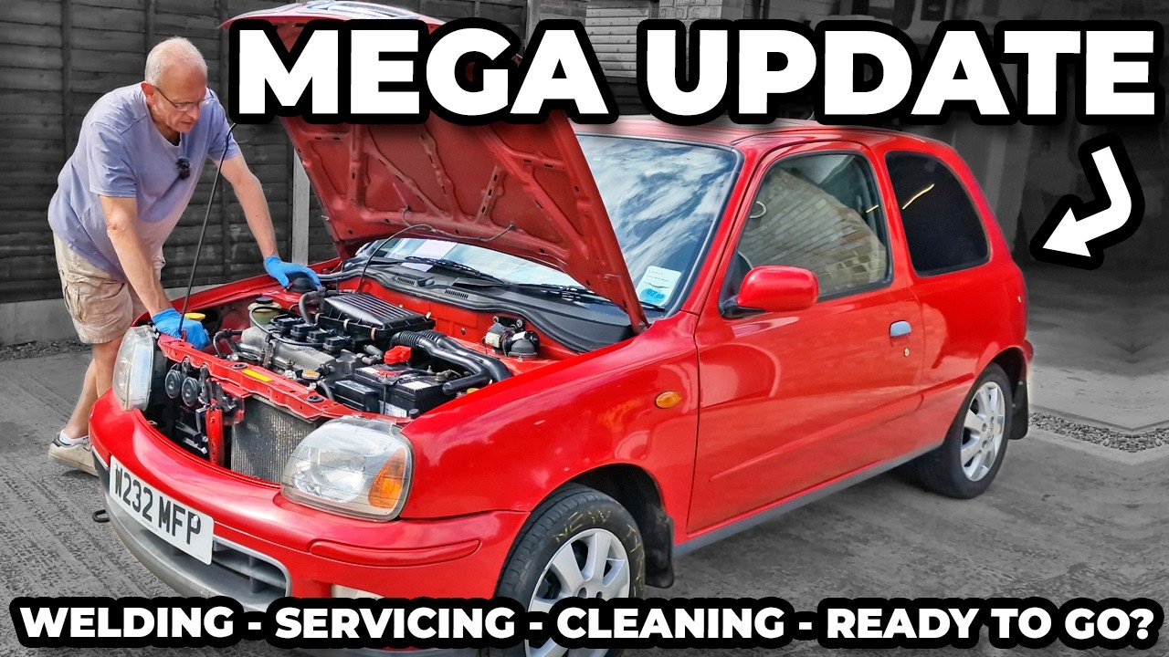 MEGA MICRA UPDATE - Project K11 Micra Coming Along Nicely - Welding ...