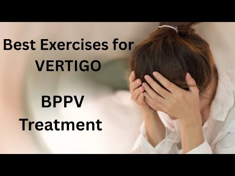 Exercises for Vertigo | Vertigo treatment at home - YouTube