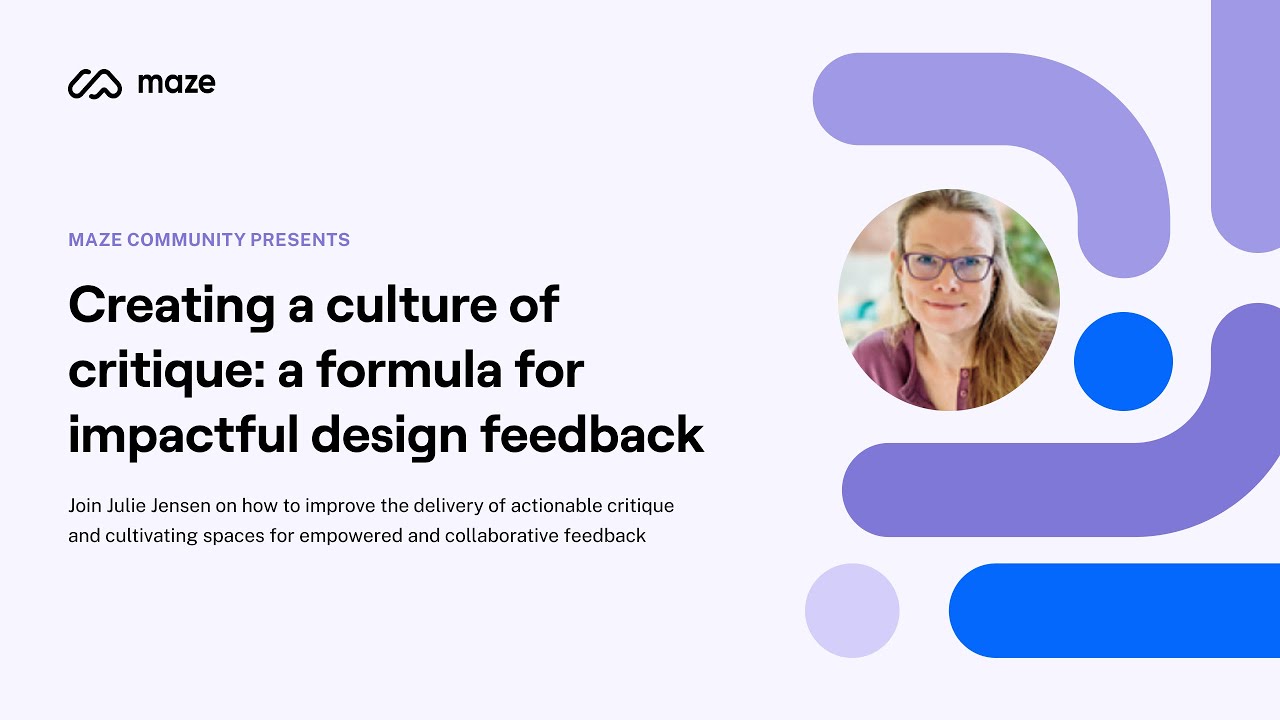 Creating a culture of critique: a formula for impactful design feedback ...