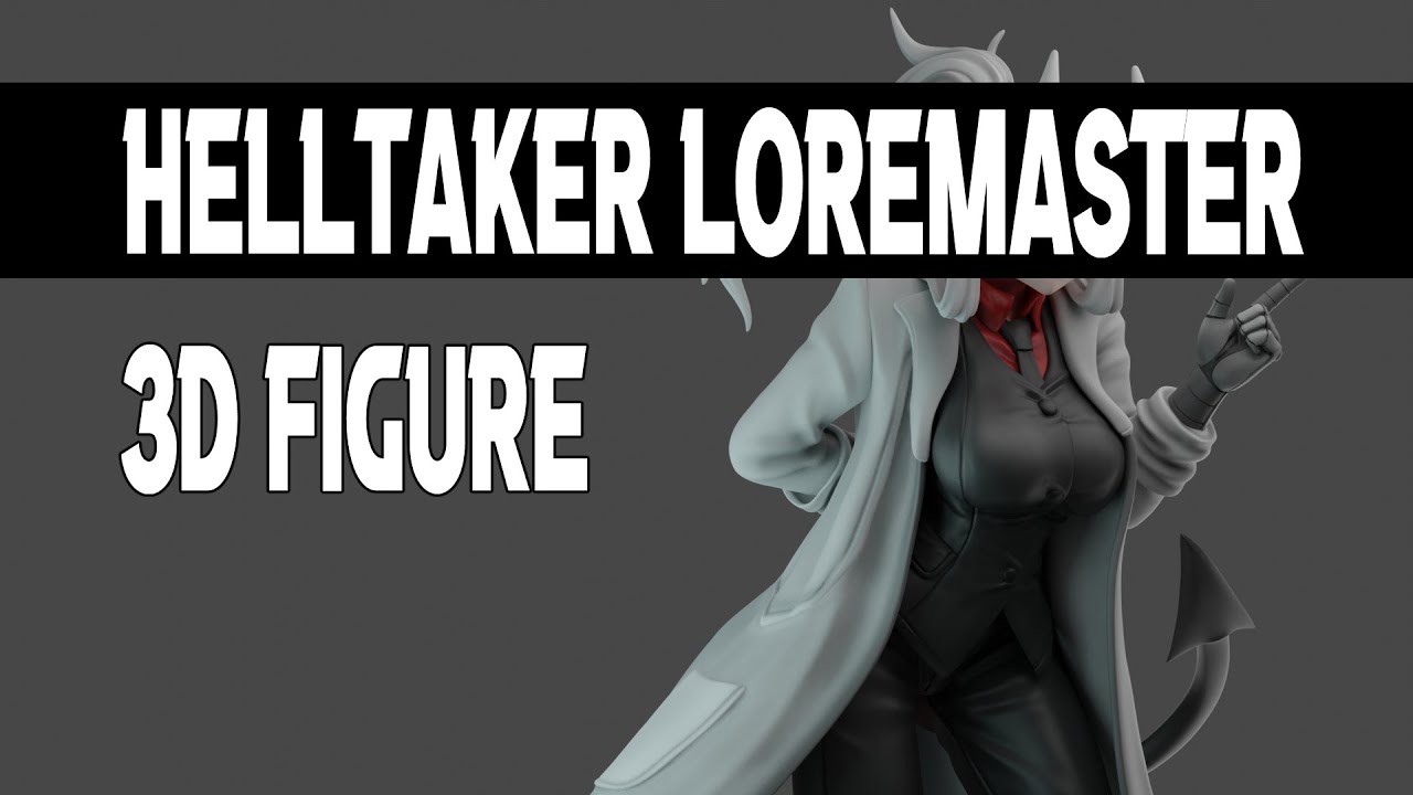 HELLTAKER LOREMASTER Sculpture Timelapse - YouTube