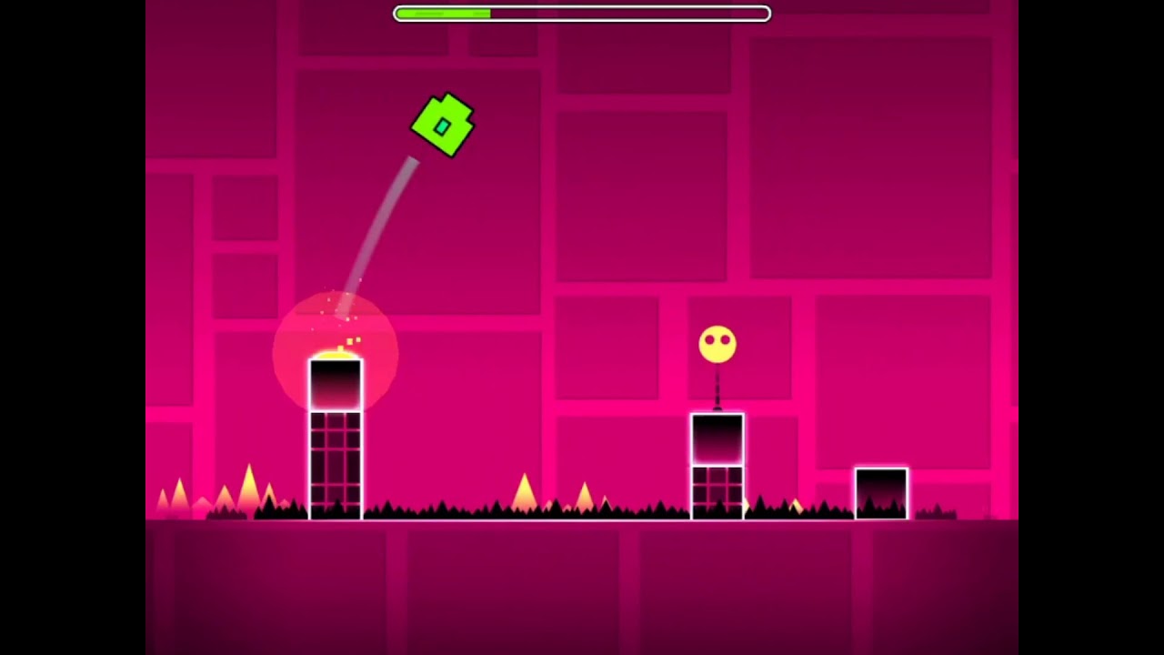 Geometry Dash: Back on Track (Stage 2) - YouTube