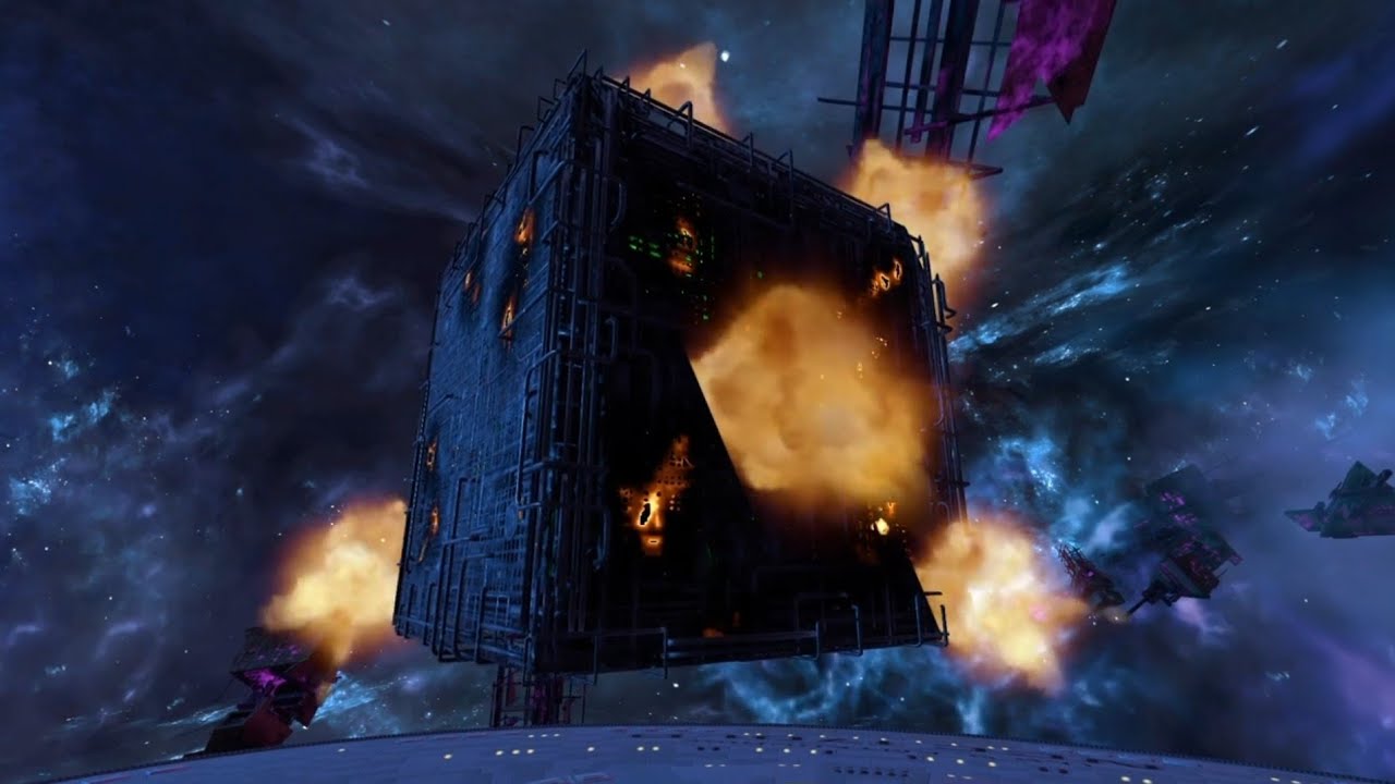 USS Enterprise NCC-1701 D Destroys Borg Cube! Solo Mission! PS4 - Star Trek: Bridge Crew - Red ...