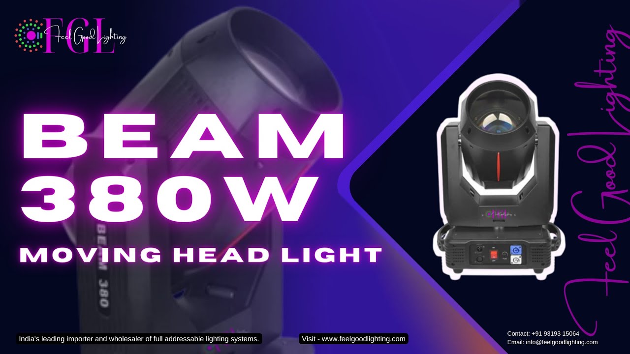 FGL BEAM 380W moving head stage lights | 380W beam light | Beam Light ...