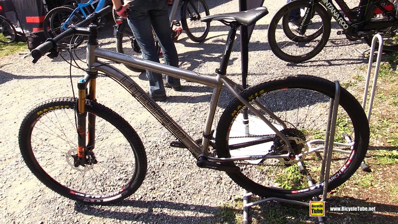 2016 Lightspeed Pinhoti SL Titanium Bike - Walkaround - 2015 Eurobike ...