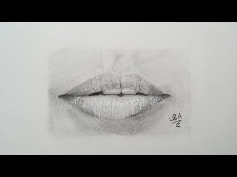 [Eğitim]Gerçekçi dudak nasıl çizilir?/[Tutorial]How to draw realistic lips ?