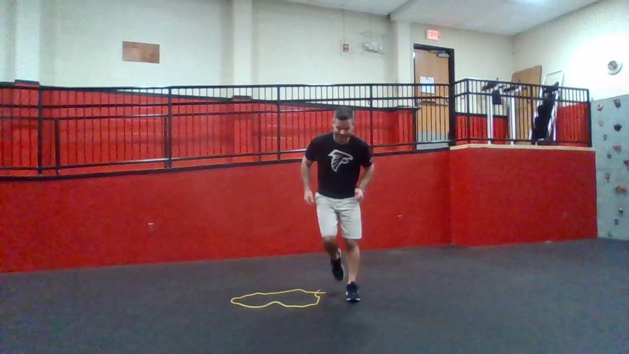 Medial double hops - YouTube