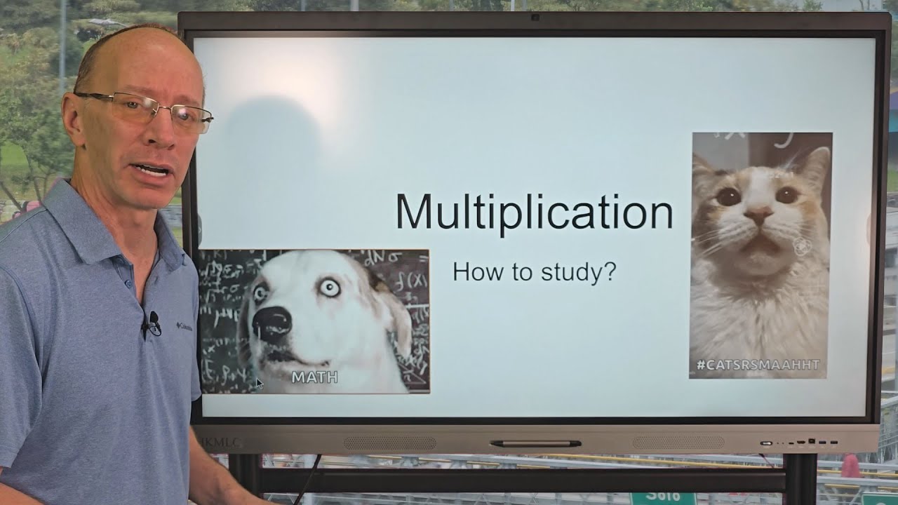 How to study Multiplication - We go over techniques that you can use ...