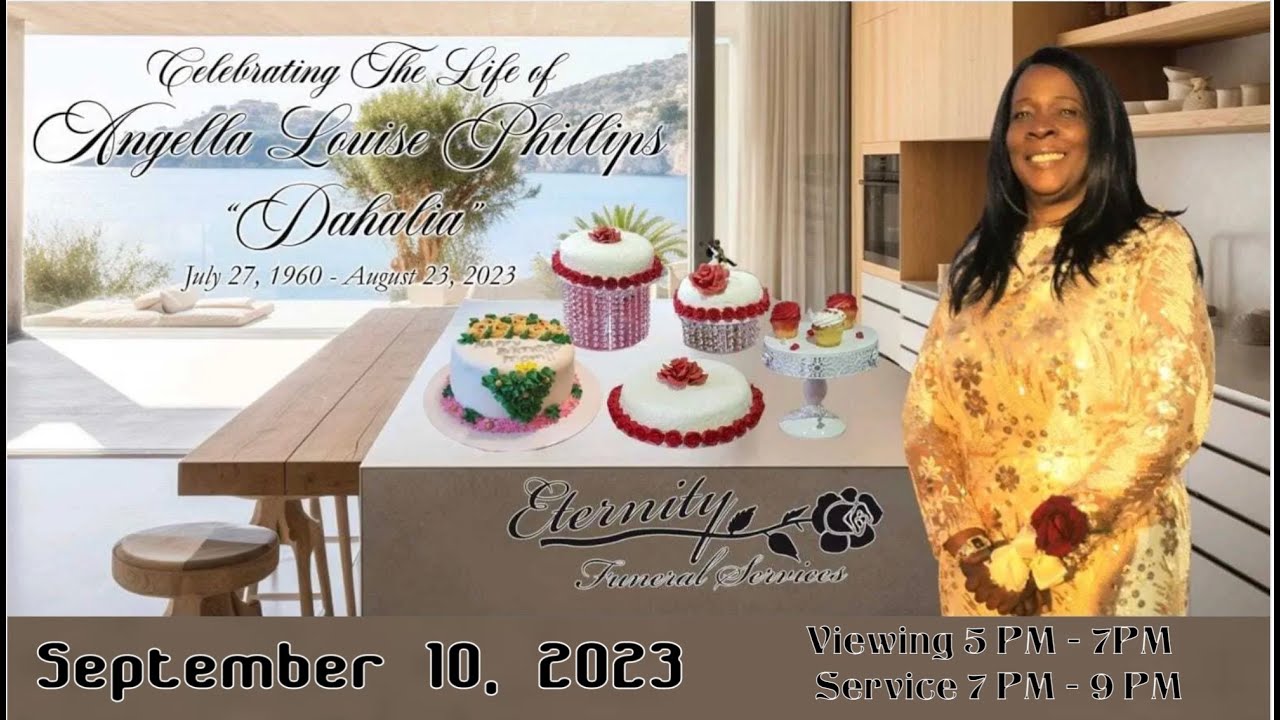 Celebrating the Life of Angella Phillips - YouTube
