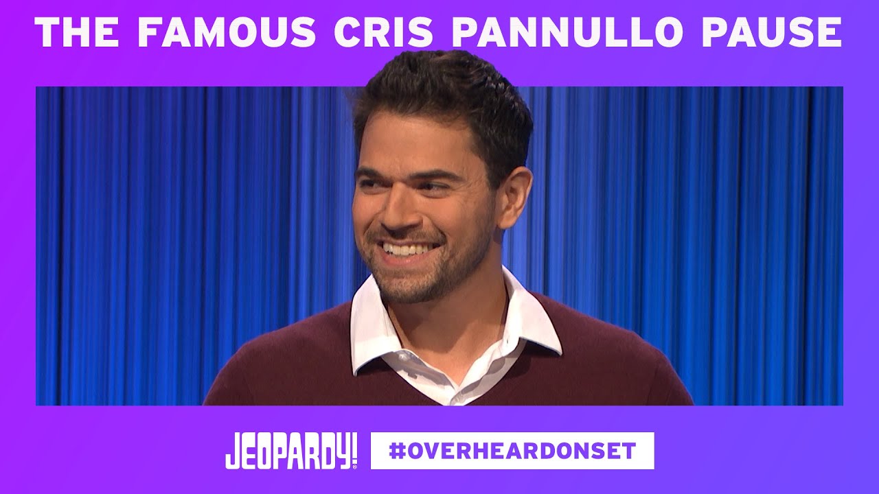Cris Secures a ToC Spot | Overheard on Set | JEOPARDY! - YouTube