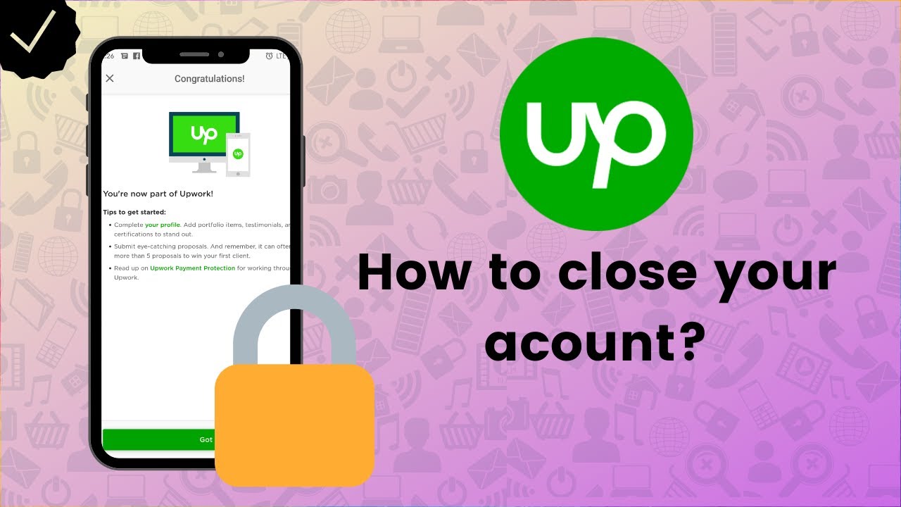 How to close your account on Upwork? - Upwork Tips - YouTube