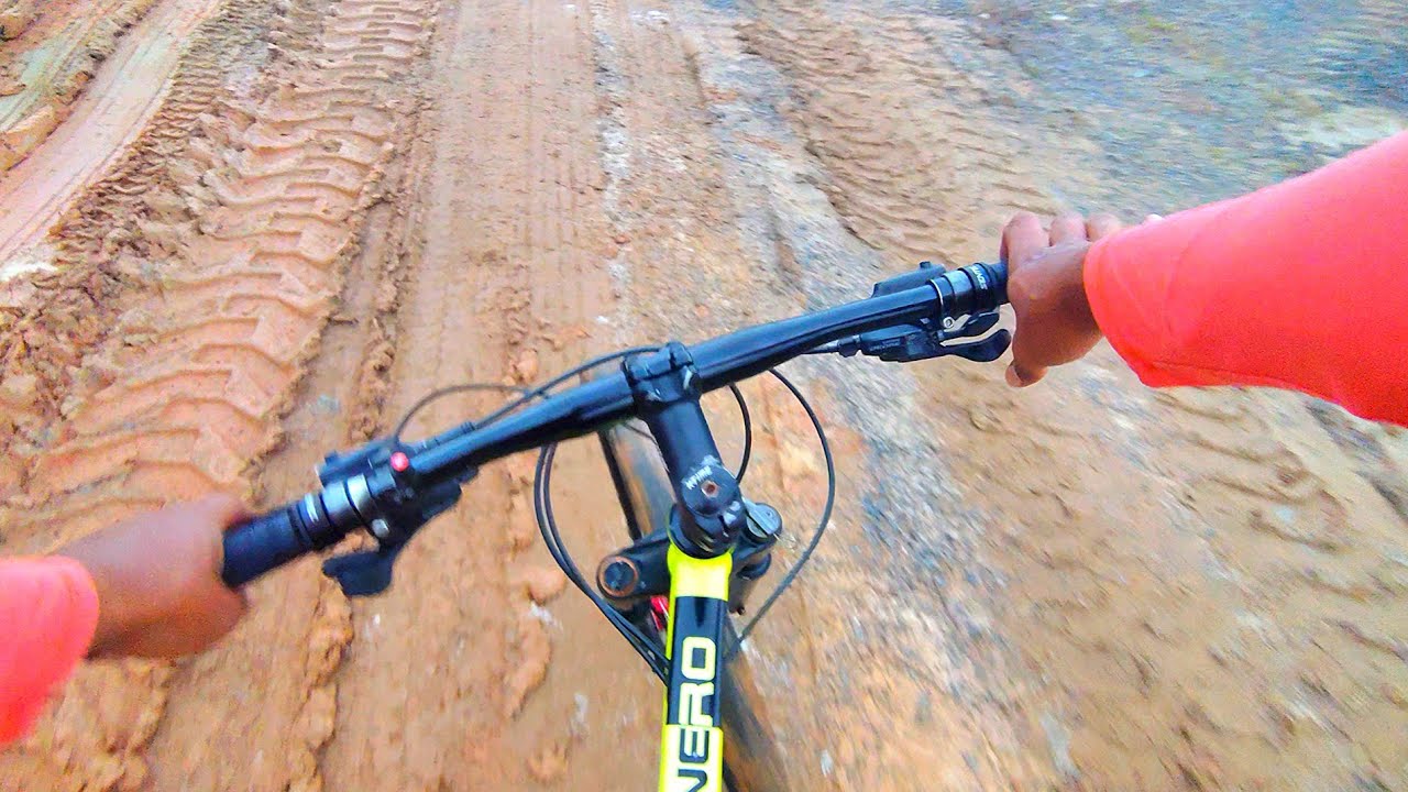 COLOQUEI MINHA BIKE ABSOLUTE DE 10 MIL REAIS NA LAMA! - YouTube