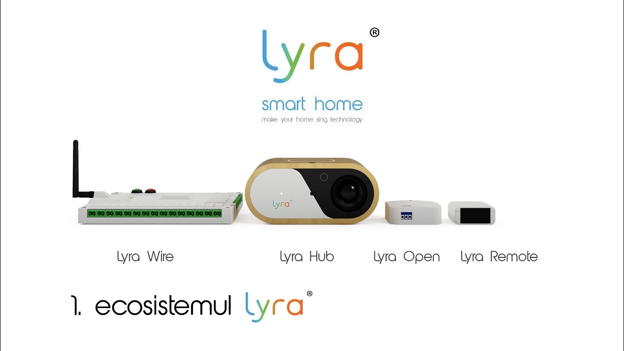 Ecosistemul Lyra Smart Home (RO) - YouTube
