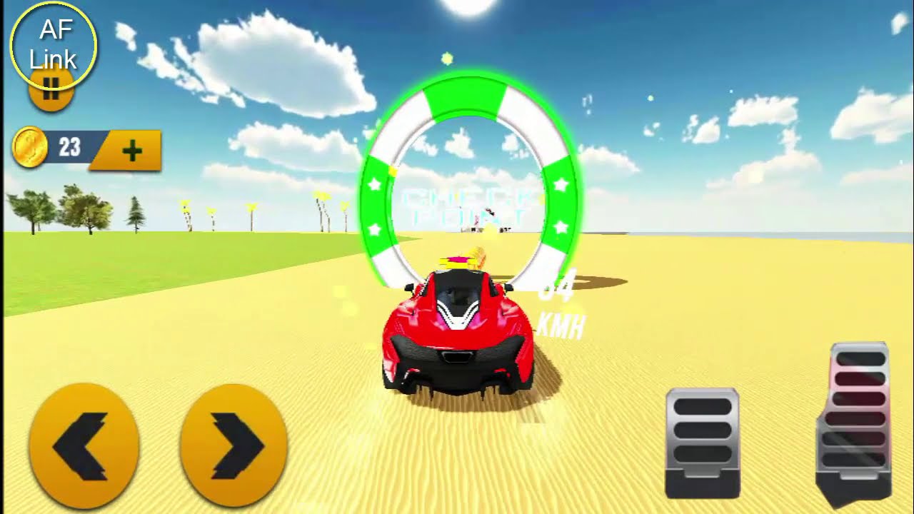 Water Surfing #1 Car Stunts Android Game Gameplay #1 with #Af Links ...