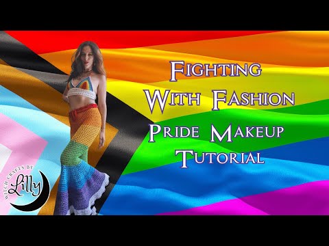 Fighting With Fashion Pride Makeup Tutorial - YouTube