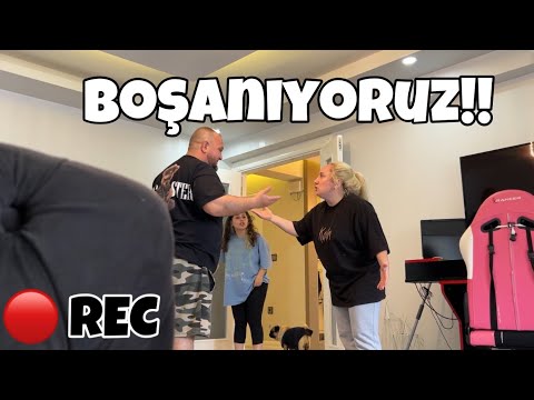 SENEME BOŞANMA ŞAKASI YAPTIM!! SENEM ÇOK KORKTU aslı ca