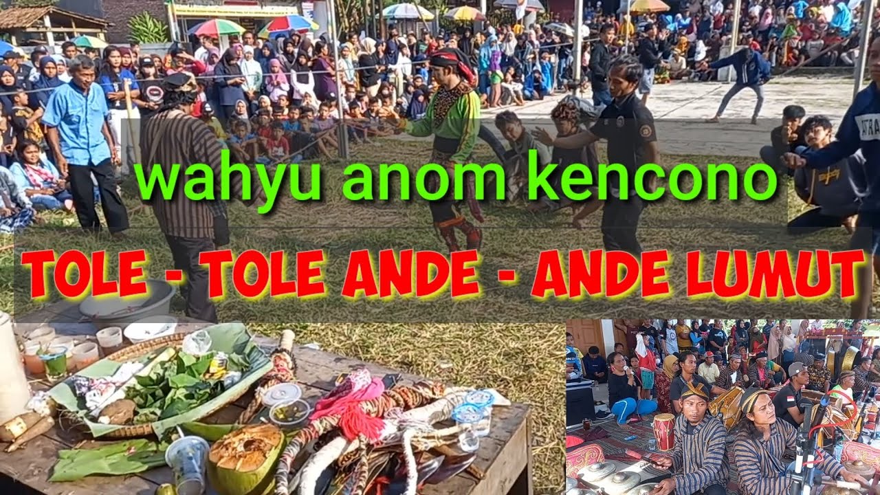 Tole tole ande ande lumut //wahyu anom keono // live papringan banyumas ...