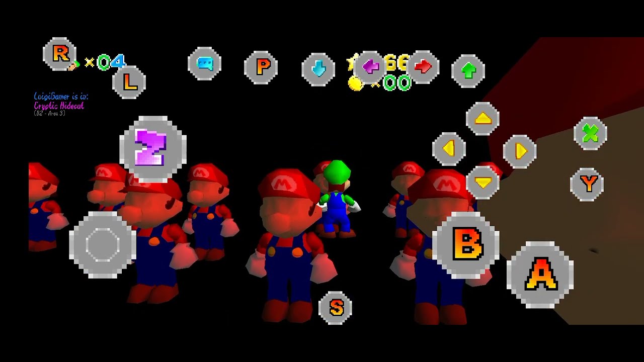 B3313 0.7 Encounter Faceless Mario In Cryptic hideout - YouTube