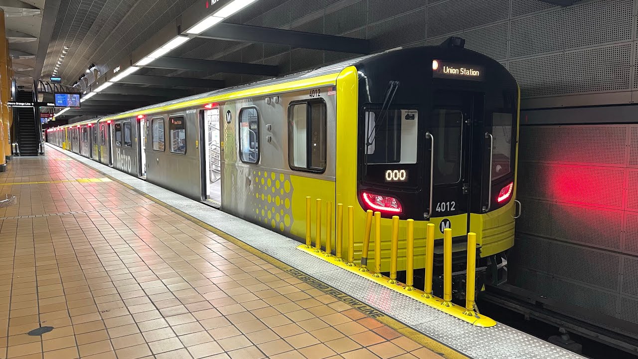 LA Metro B Line at NoHo - 4/20/2025 - YouTube