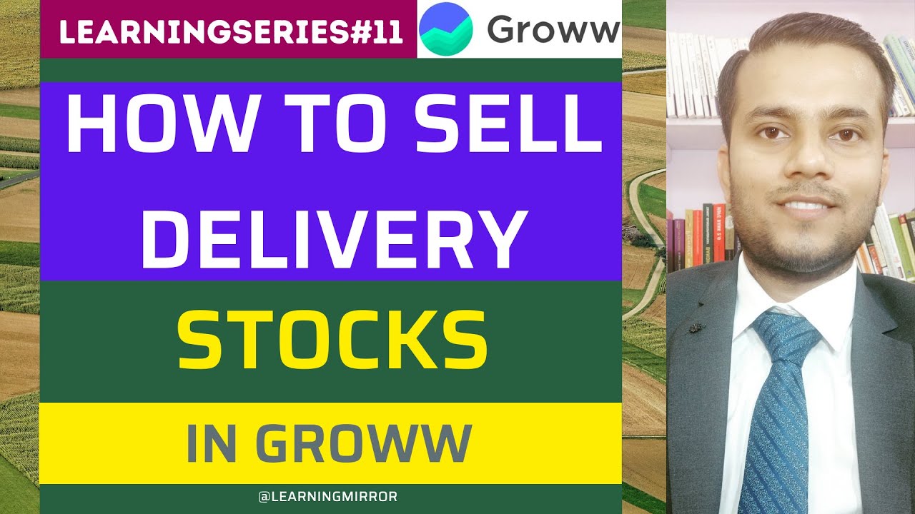 How to sell Delivery Stocks in Groww | How to sell Holdings Stocks in ...