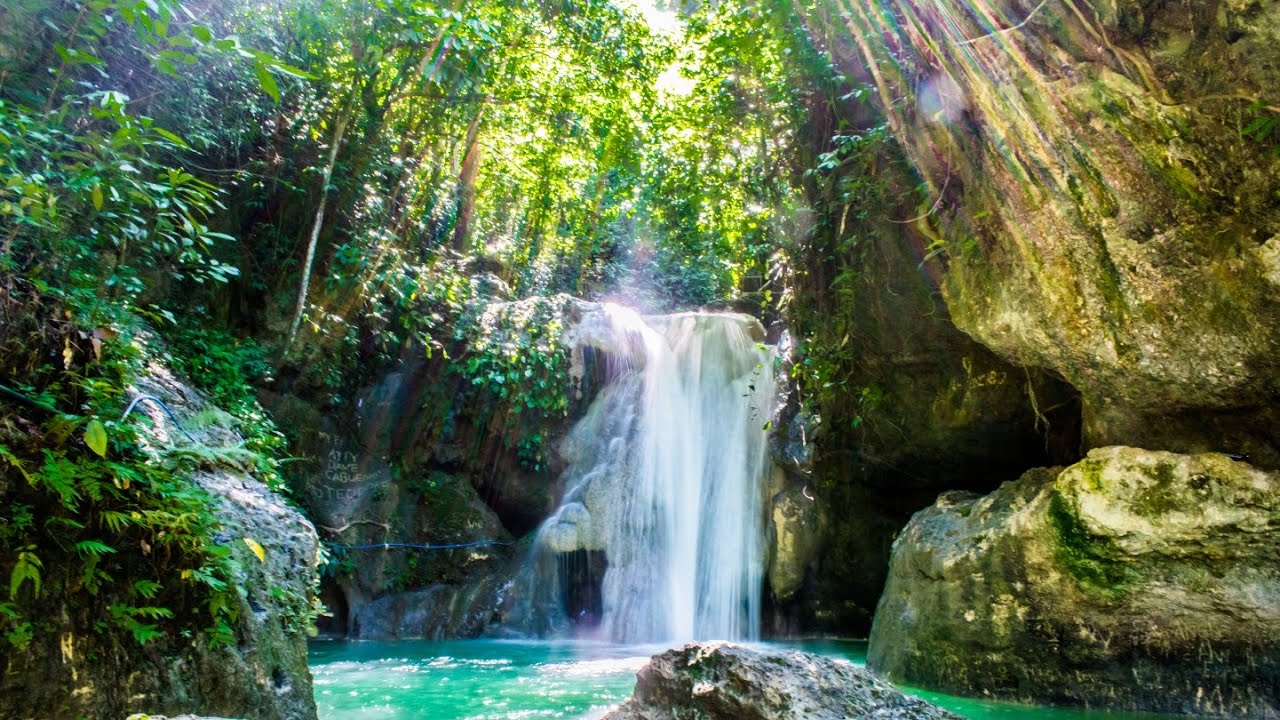 busagak falls pinamungahan cebu. - YouTube