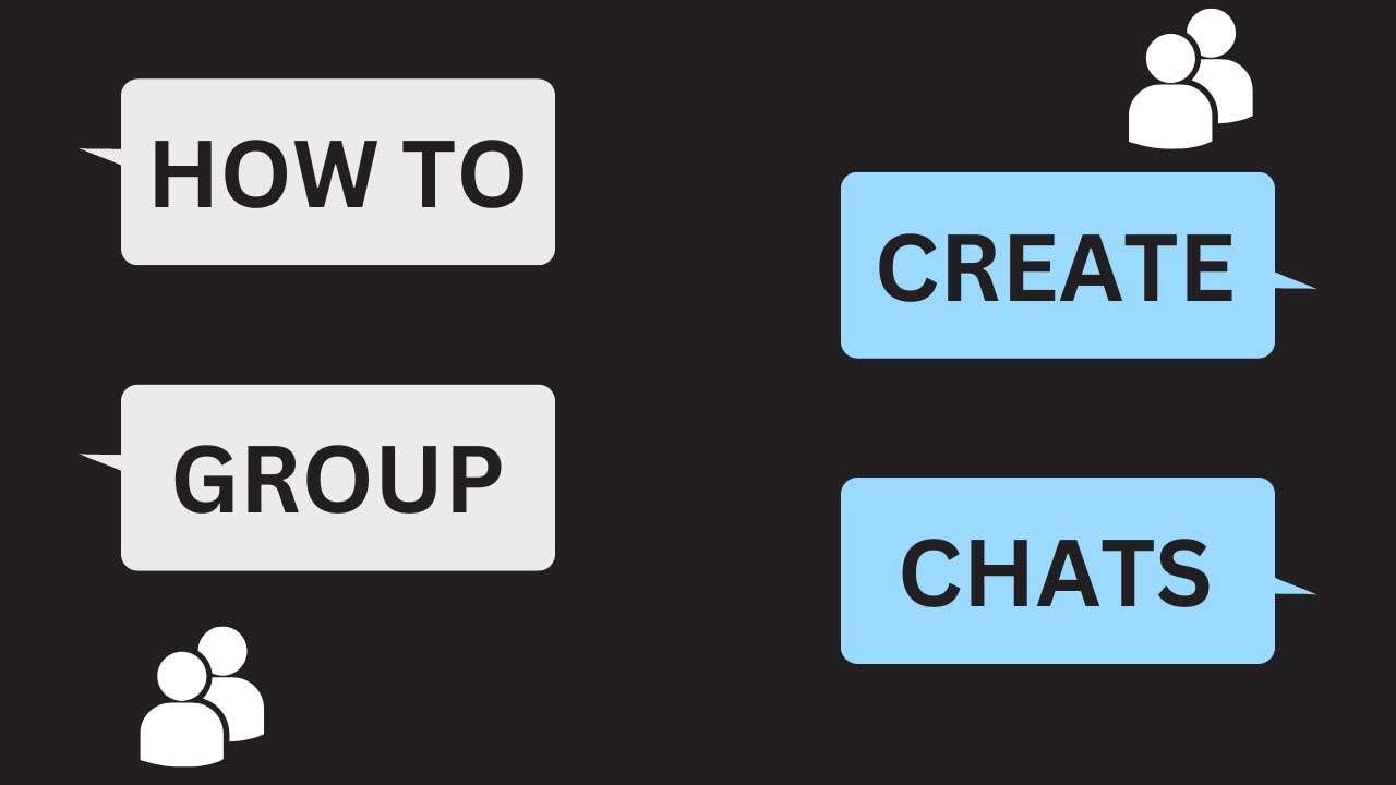 Creating A Group Chat - YouTube