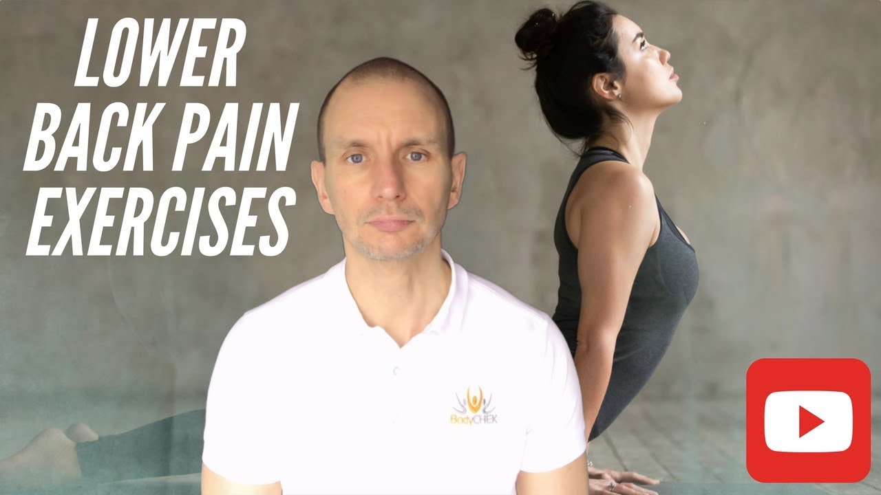Lower Back Pain Exercises - Kneeling Bend - YouTube