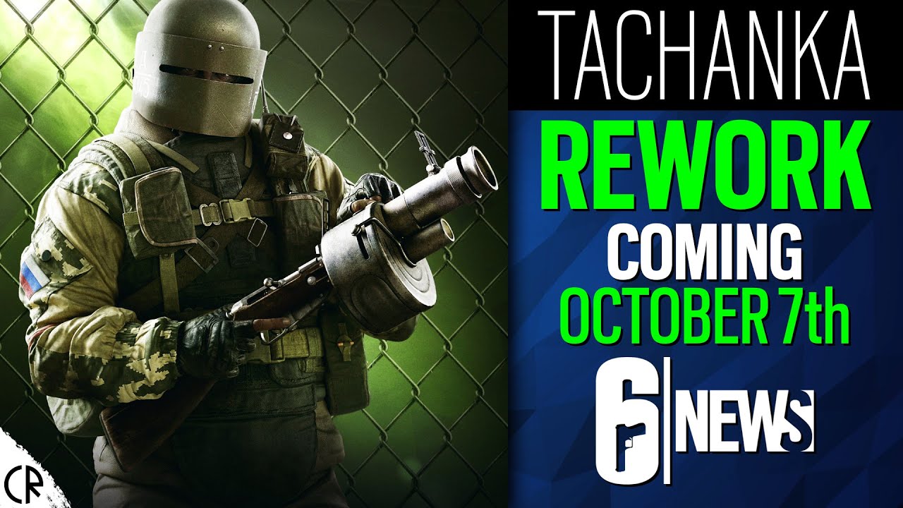 Tachanka Rework Coming October 7th - 6News - Shadow Legacy - Rainbow ...
