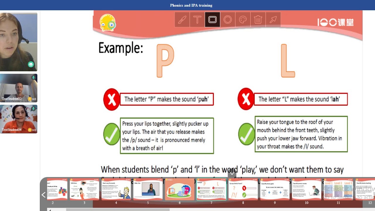 Phonics & IPA Training - YouTube