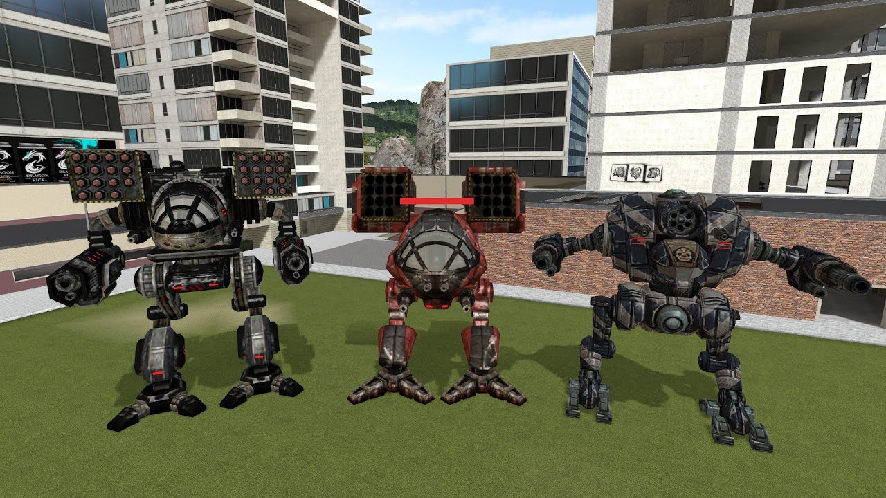 Gmod: NEW Mechassault 2 Battlemech NPC Quick Showcase - YouTube
