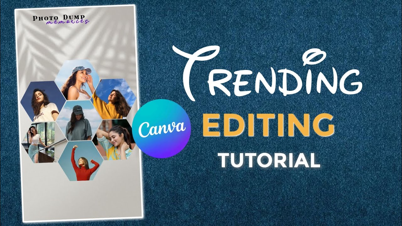 Trending editing tutorial video | Viral photos editing tutorial | Nidhi ...
