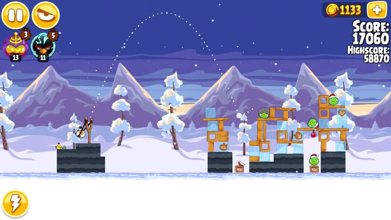 Angry Birds Seasons, Wreck the Halls, 1-21, 70980 - YouTube