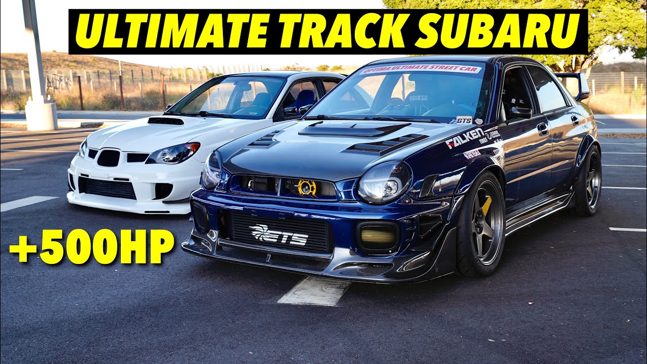 Driving The Ultimate Track Subaru//Anti-Lag+Launch Control - YouTube