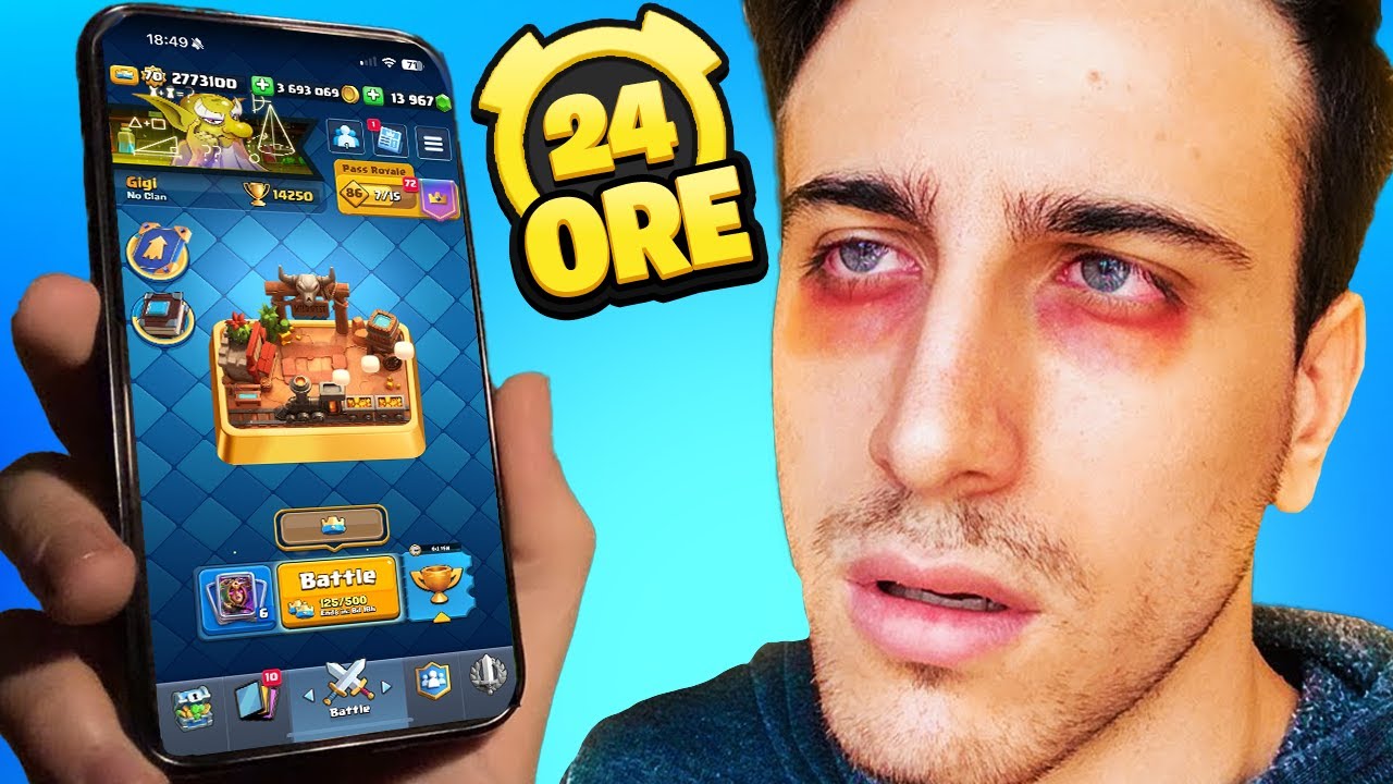 Ho Giocato TUTTO il GIORNO per Arrivare a 15.000 COPPE e... Clash Royale ITA! - YouTube