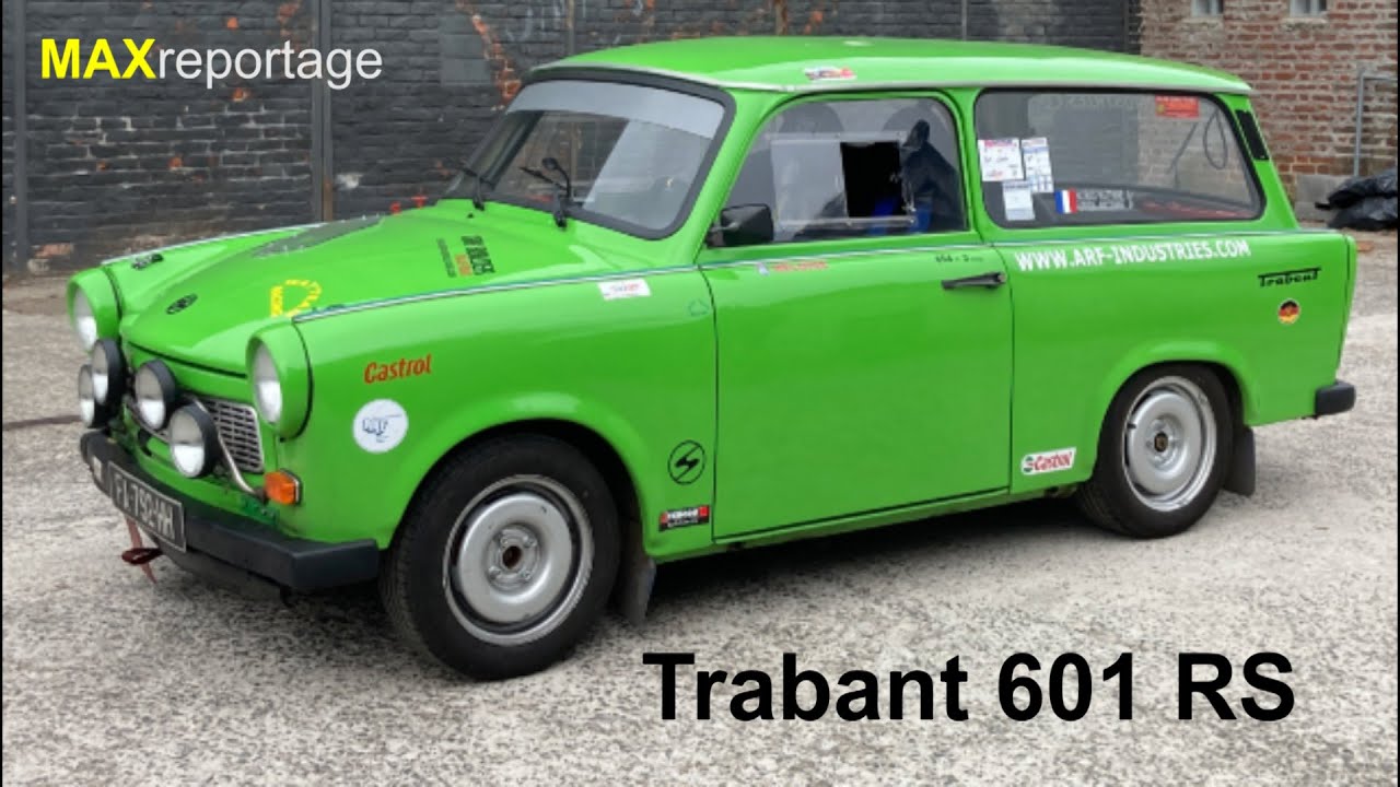 Trabant 601 RS Essai d'une Trabant de rallye pour AUTORETRO - YouTube