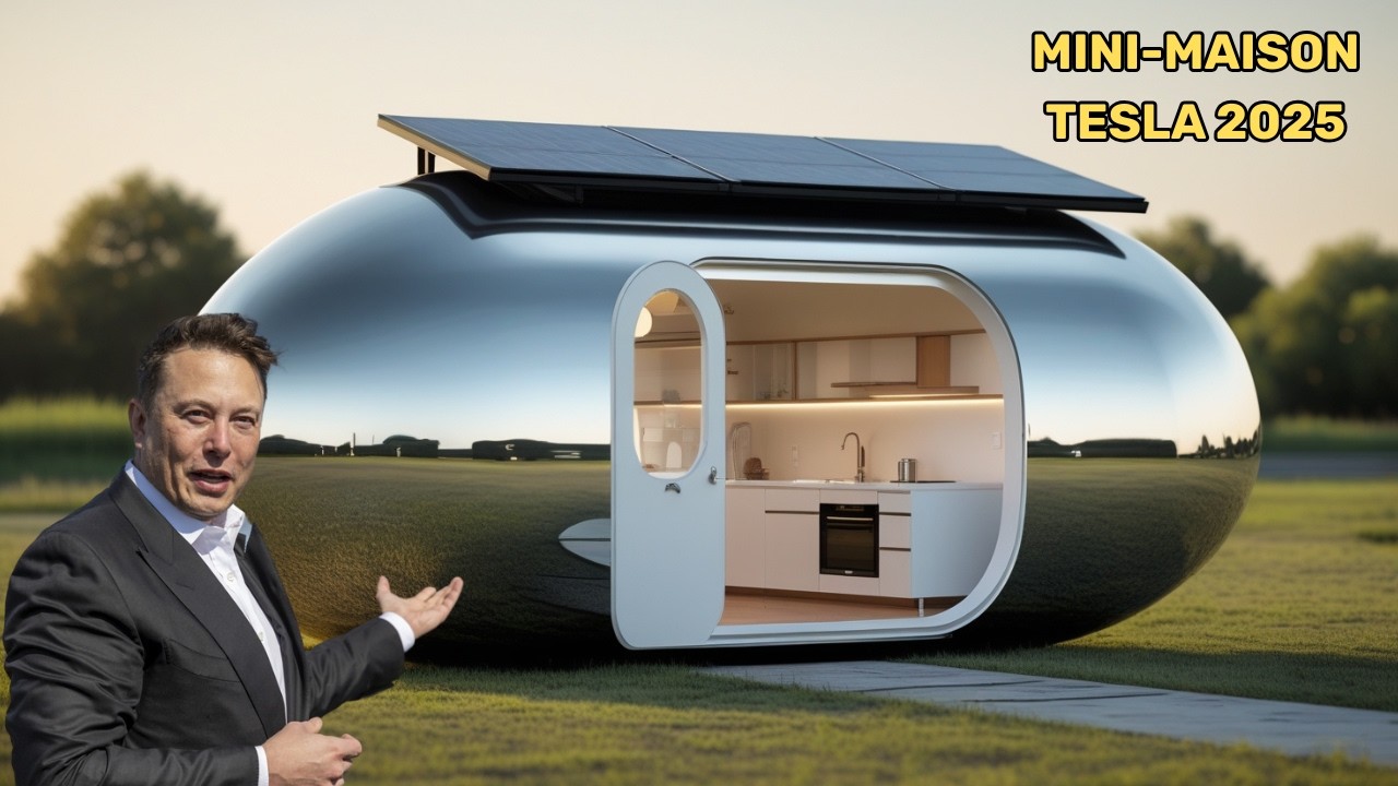 Elon Musk Lance Enfin la Mini Maison Tesla à 8 000€ ! Découvrez l ...