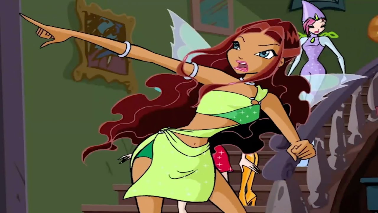 All the mirrors broke when the Winx went downstairs | Winx Club Clip ...