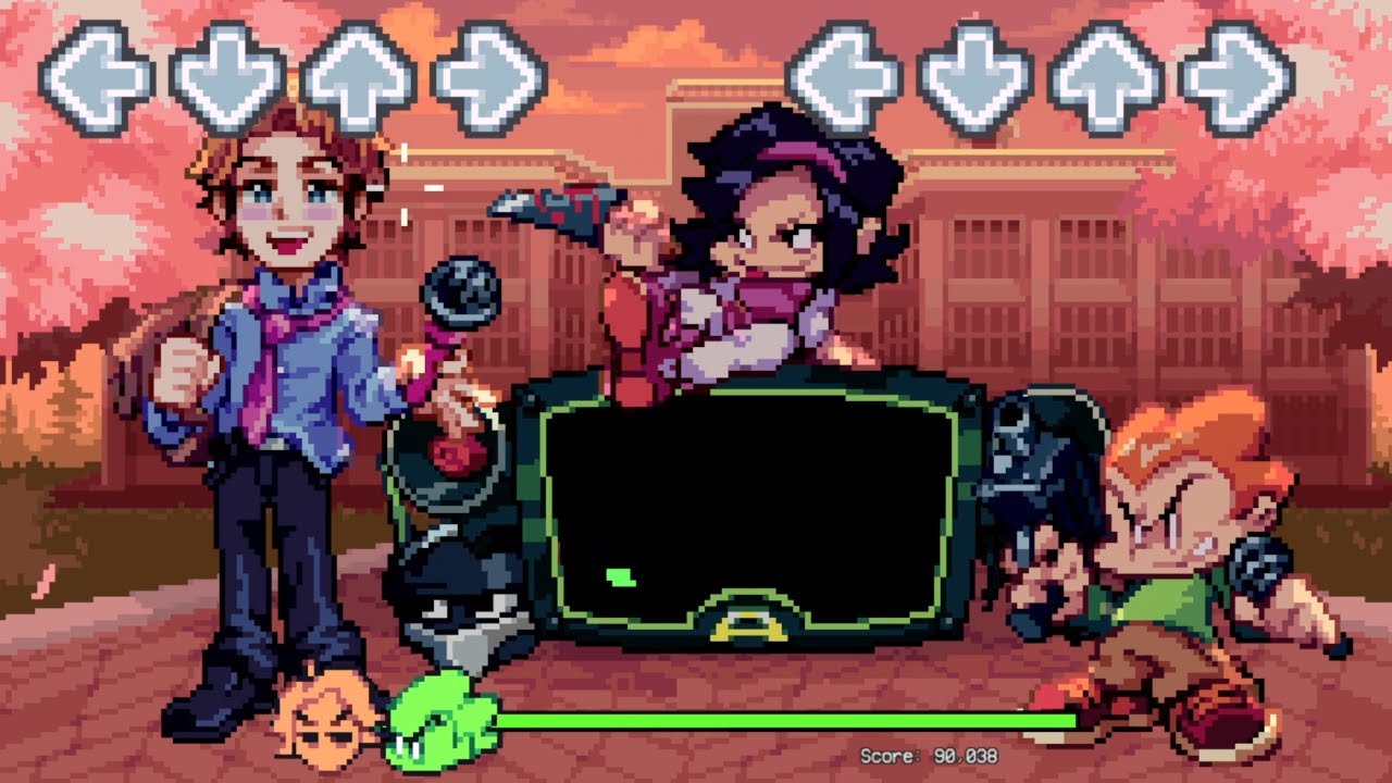 FNF UPDATE - PICO vs SENPAI (Official Friday night funkin' Update ...