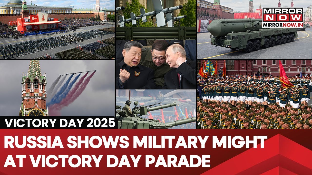 Russia Victory Day parade: 11,500 Troops, 180 Military Vehicles; Moscow ...
