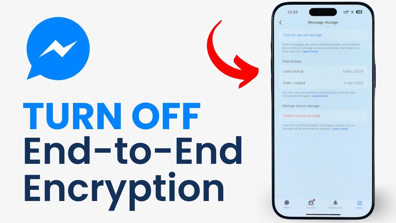 How to Turn Off End-To-End Encryption on Facebook Messenger - YouTube