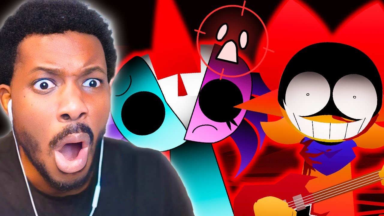 Sprunki Pyramixed More New OC CHARACTERS is NEXT LEVEL! (This is Scary ...