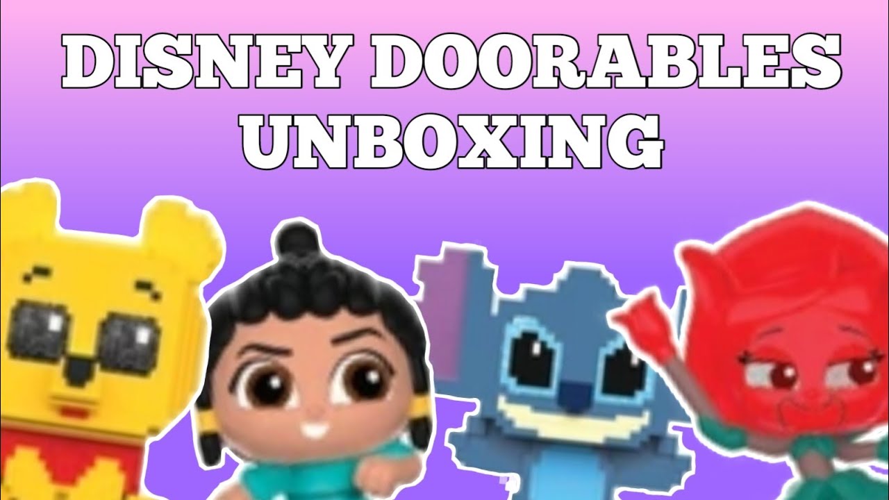 DISNEY DOORABLES UNBOXING - YouTube
