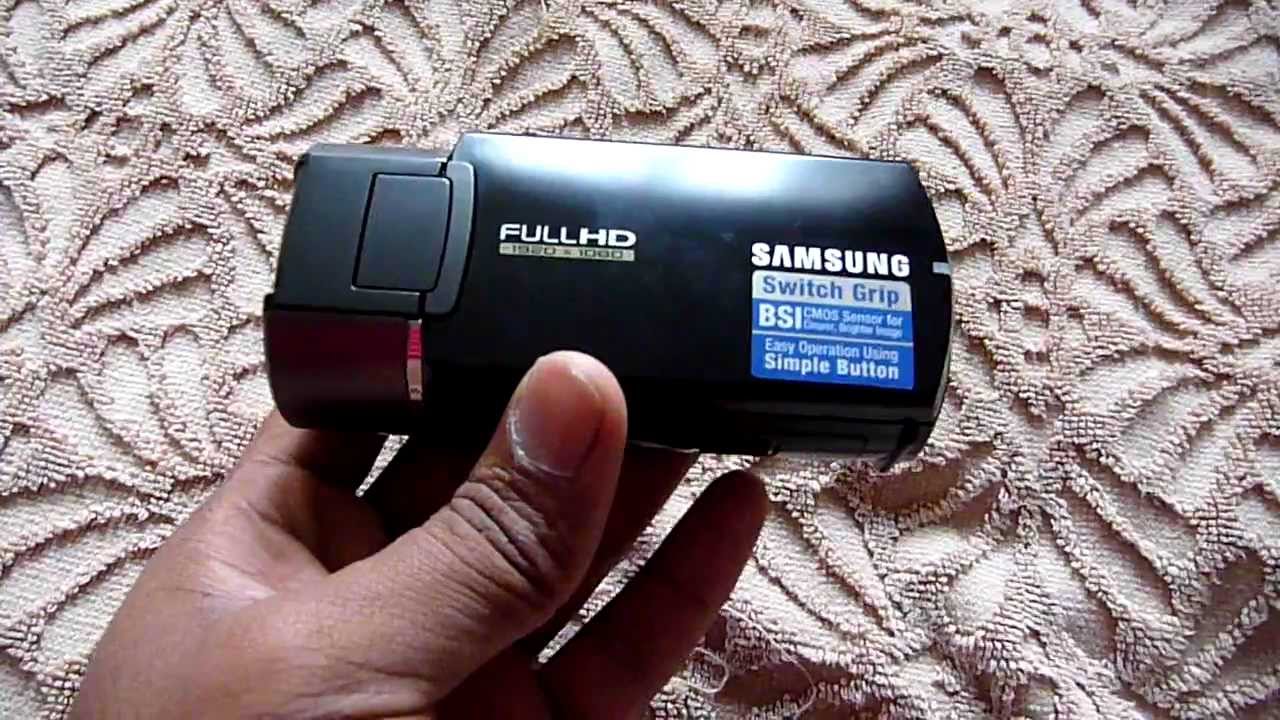 Unboxing my Samsung Q10 HD Camcorder (Part 2) - YouTube