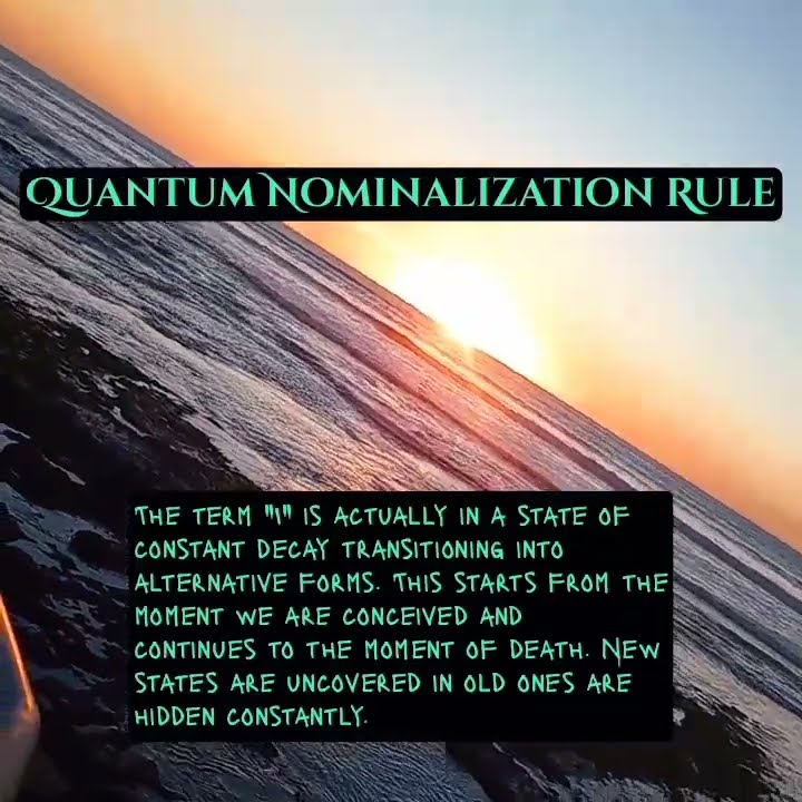 Quantum Nominalization Rule #quantum #linguistic #youtube # ...